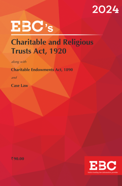 Charitable and Religious Trusts Act, 1920 Bare Act (Print/eBook)